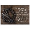 Bible Verse Wall Art: For All Have Sinned Kjv Romans 3:23 Canvas Print ...