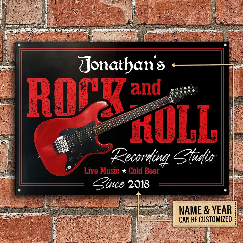 Personalized Electric Guitar Rock And Roll Customized Classic Metal ...