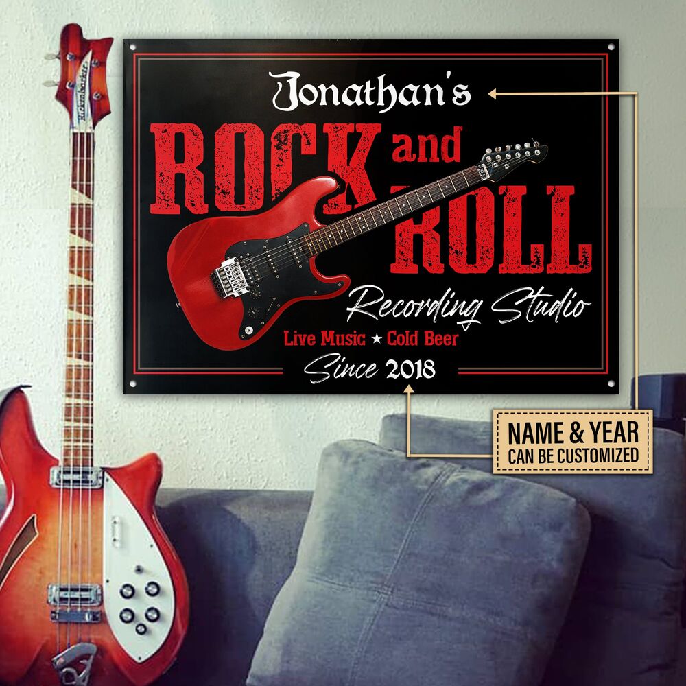 Personalized Electric Guitar Rock And Roll Customized Classic Metal ...